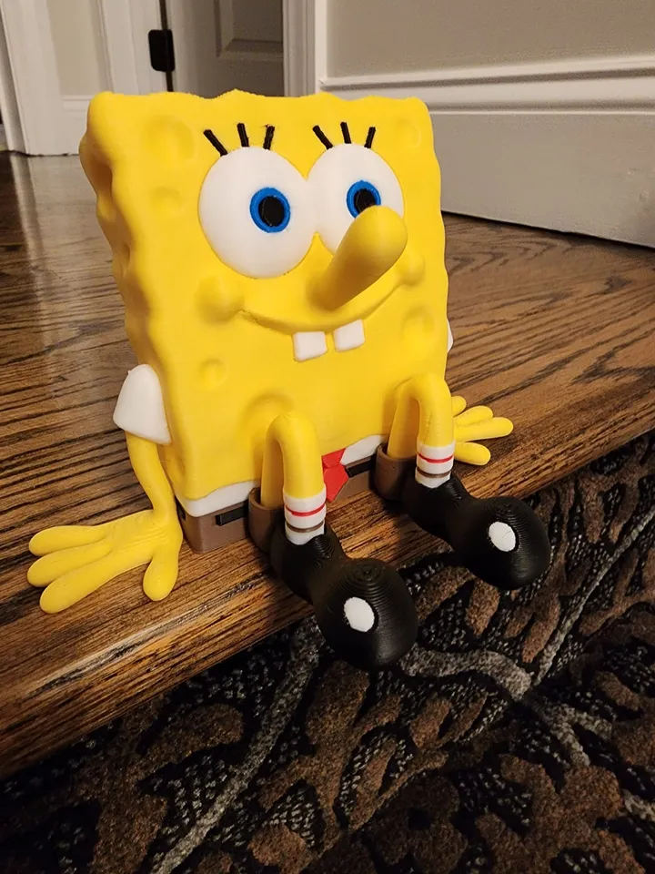 Colorized Spongebob for Bambu X1 with 2 AMS Units (6 Colors) by Daniel ...