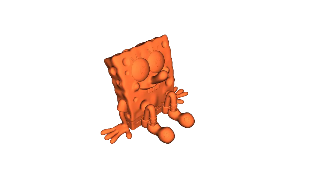 Colorized Spongebob for Bambu X1 with 2 AMS Units (6 Colors) by Daniel ...