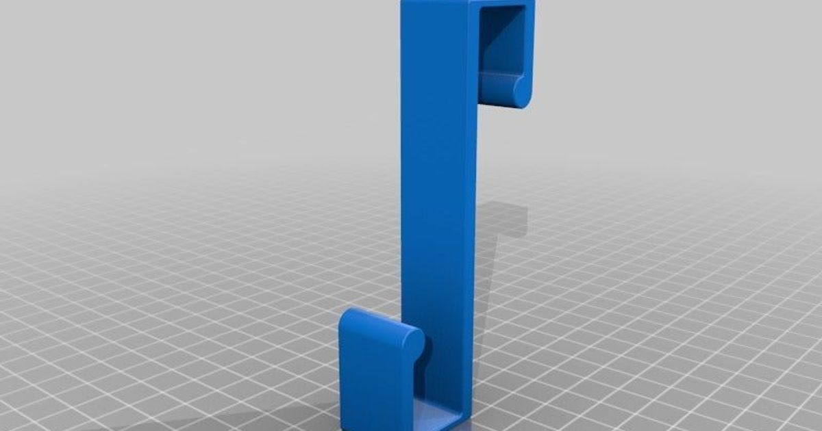 Door Hook by ZRex | Download free STL model | Printables.com