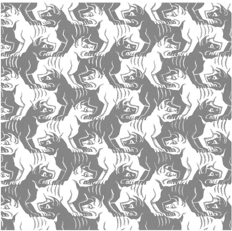 Escher's Dog Tessellation 2 by Stillpointx | Download free STL model ...