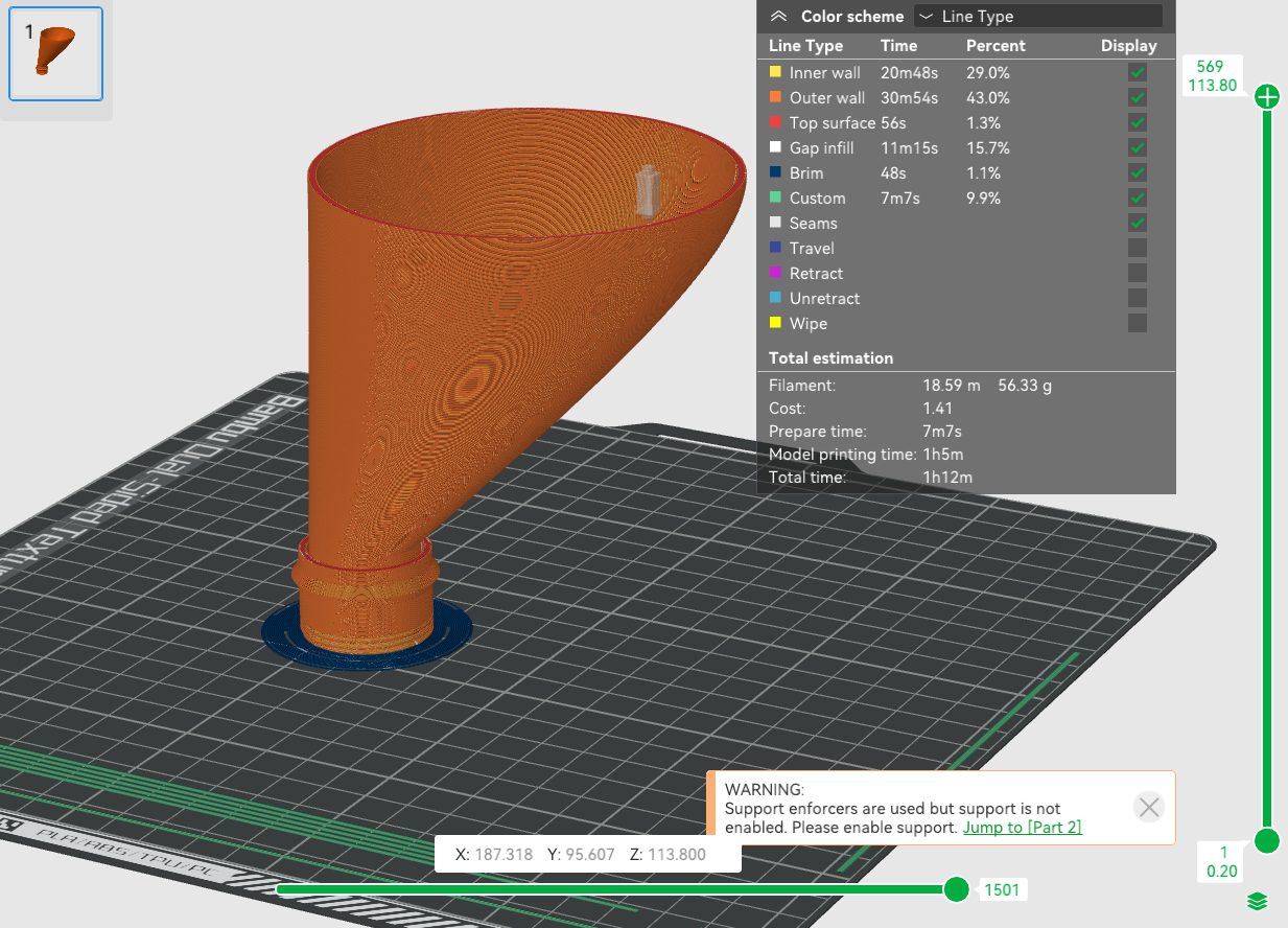 KLR Oil Fill Funnel (Screw in) by Bencham95 | Download free STL model ...
