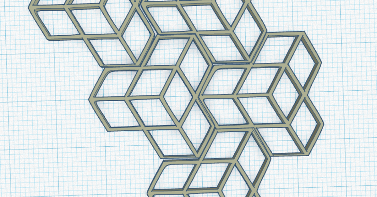 Seamless Geometric Pattern by MadRajib | Download free STL model ...