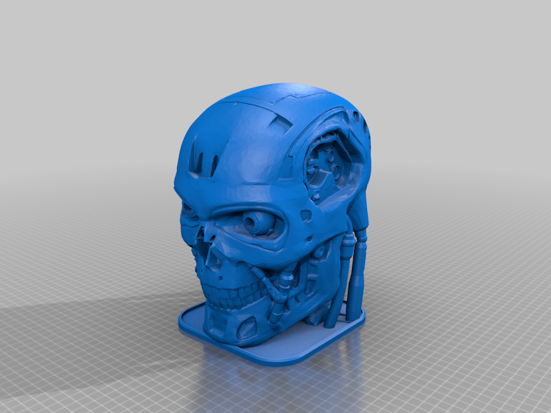 T800 with light and battery drawer by Iceaac | Download free STL model ...