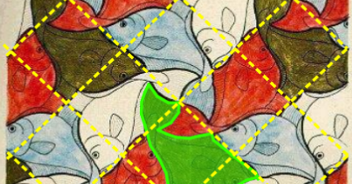 Tessellations Escher fishes by Stillpointx | Download free STL model ...