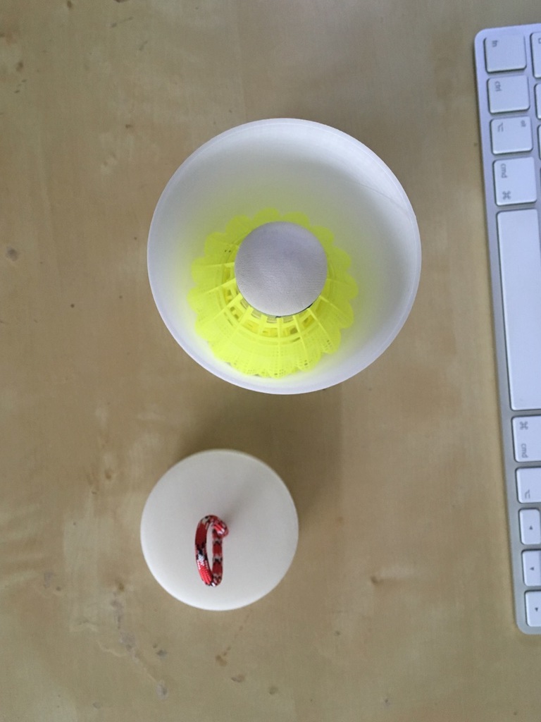 Badminton Shuttlecock Case by Martin | Download free STL model ...