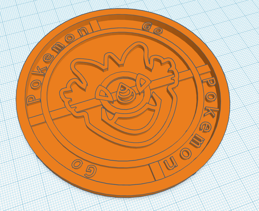 Pokemon Go Raid Icon Coaster by MonsoonJosh3D | Download free STL model ...