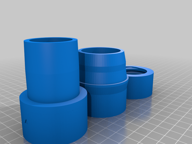 centralized vacuumer wall plug by nohkumado | Download free STL model ...