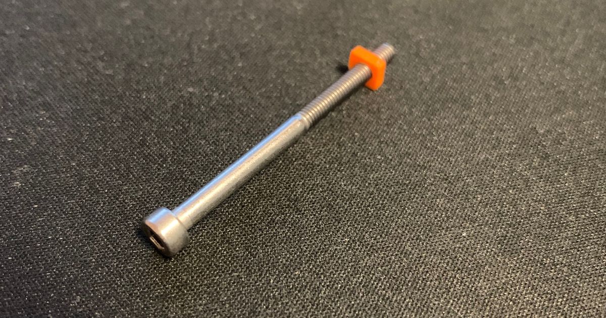 M3 Square nut by luckypogo | Download free STL model | Printables.com