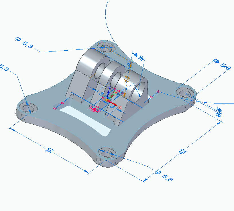 Gopro drone mount by der_Samu3l | Download free STL model | Printables.com