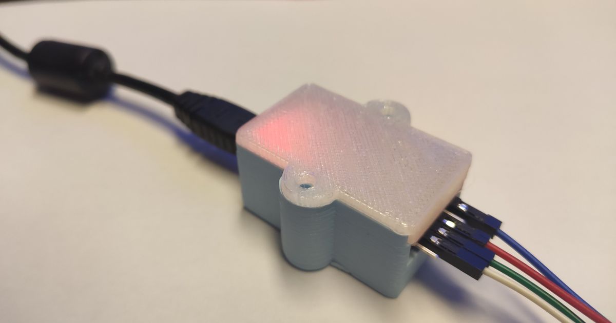 USB tty Interface Holder ClosedBox by DirkHoefle | Download free STL ...