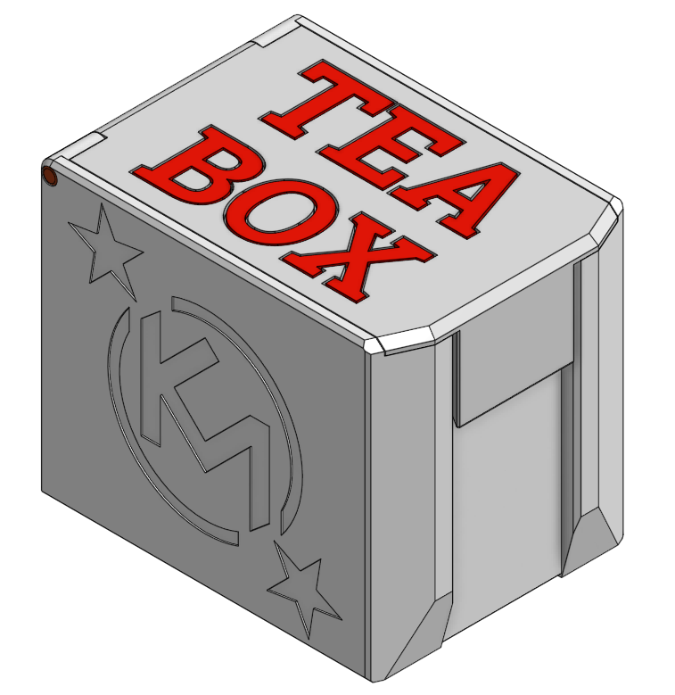 Tea Box V2 by Findusdwarf | Download free STL model | Printables.com