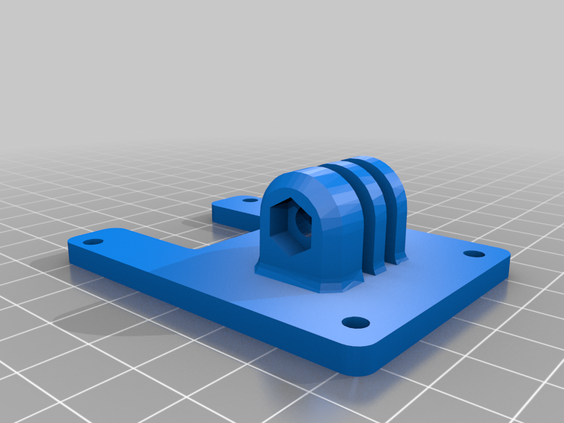 QAV250 GoPro Mount by Rodrigo Sclosa | Download free STL model ...