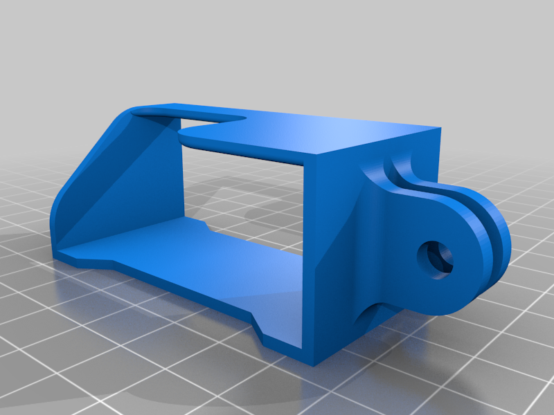 GoPro Hero 5, 6, 7 Vertical Mount with Security Lock by Rodrigo Sclosa ...