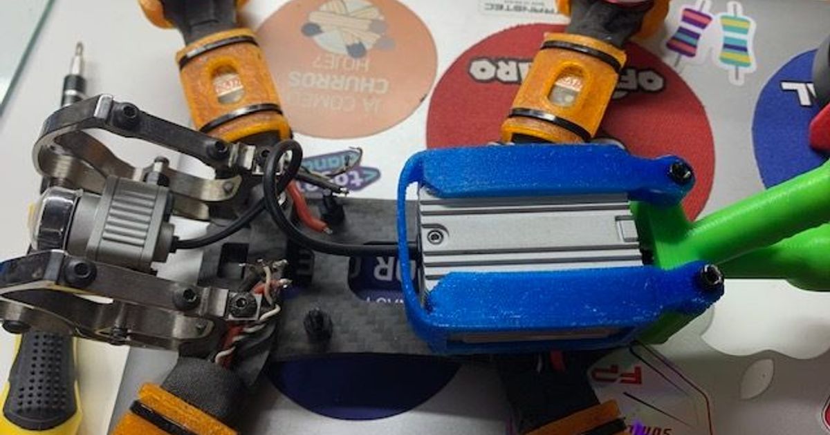 DJI FPV System - Air Unit Universal Holder by Rodrigo Sclosa | Download ...