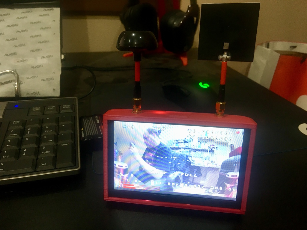 Eachine VRD2 Pro Screen Mod by Rodrigo Sclosa | Download free STL model ...