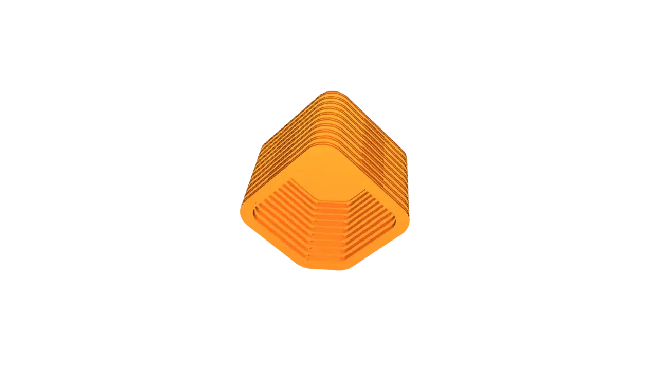 (No support) Open-Shelved Pencil Holder by RB3D | Download free STL ...