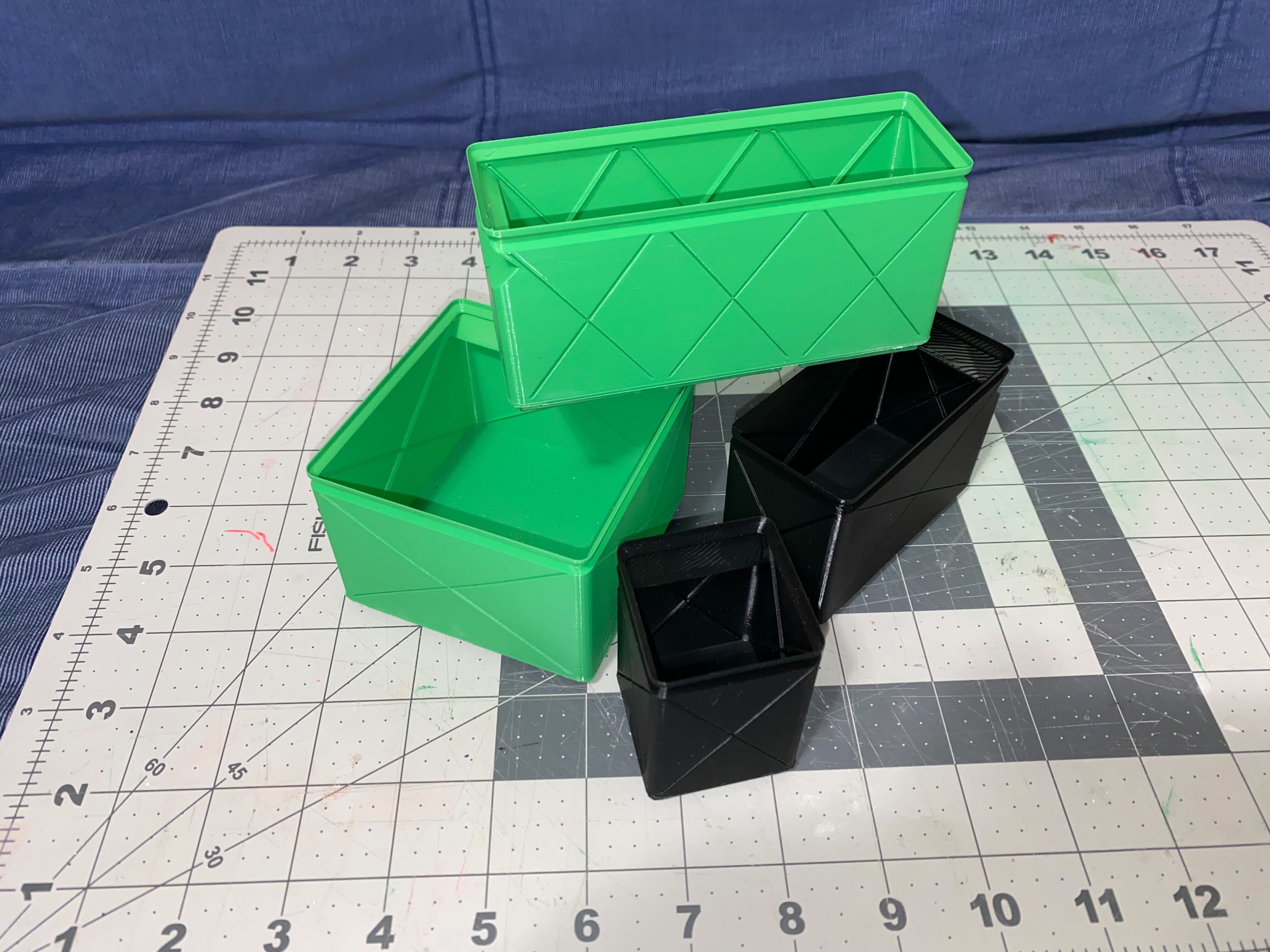 Gridfinity - Enhanced Vase Bins wth Labels (90 models) by cyron52 | Download free STL model ...