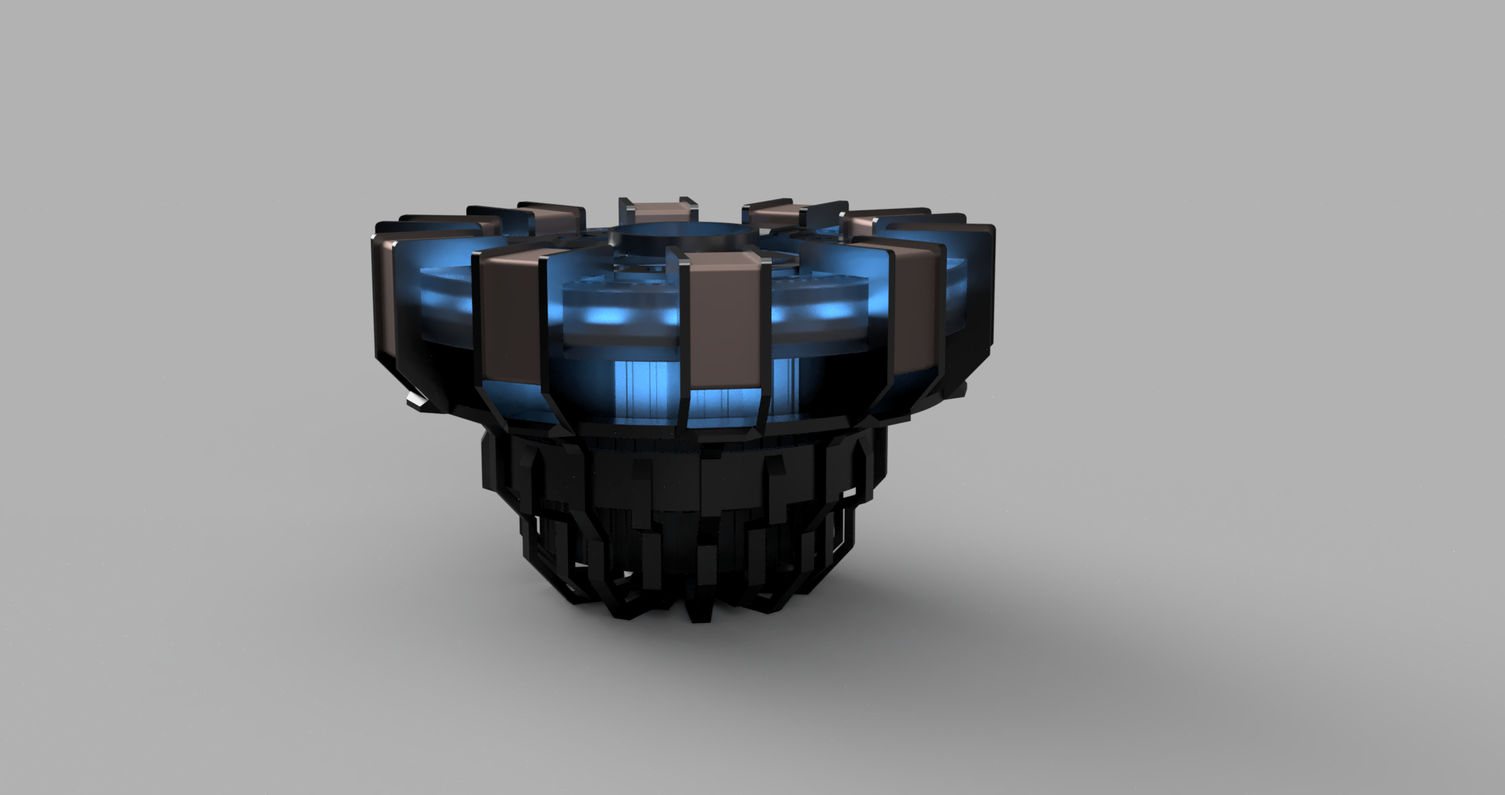 Custom ARC Reactor from Iron Man von LoaderB0T | Kostenloses STL-Modell ...