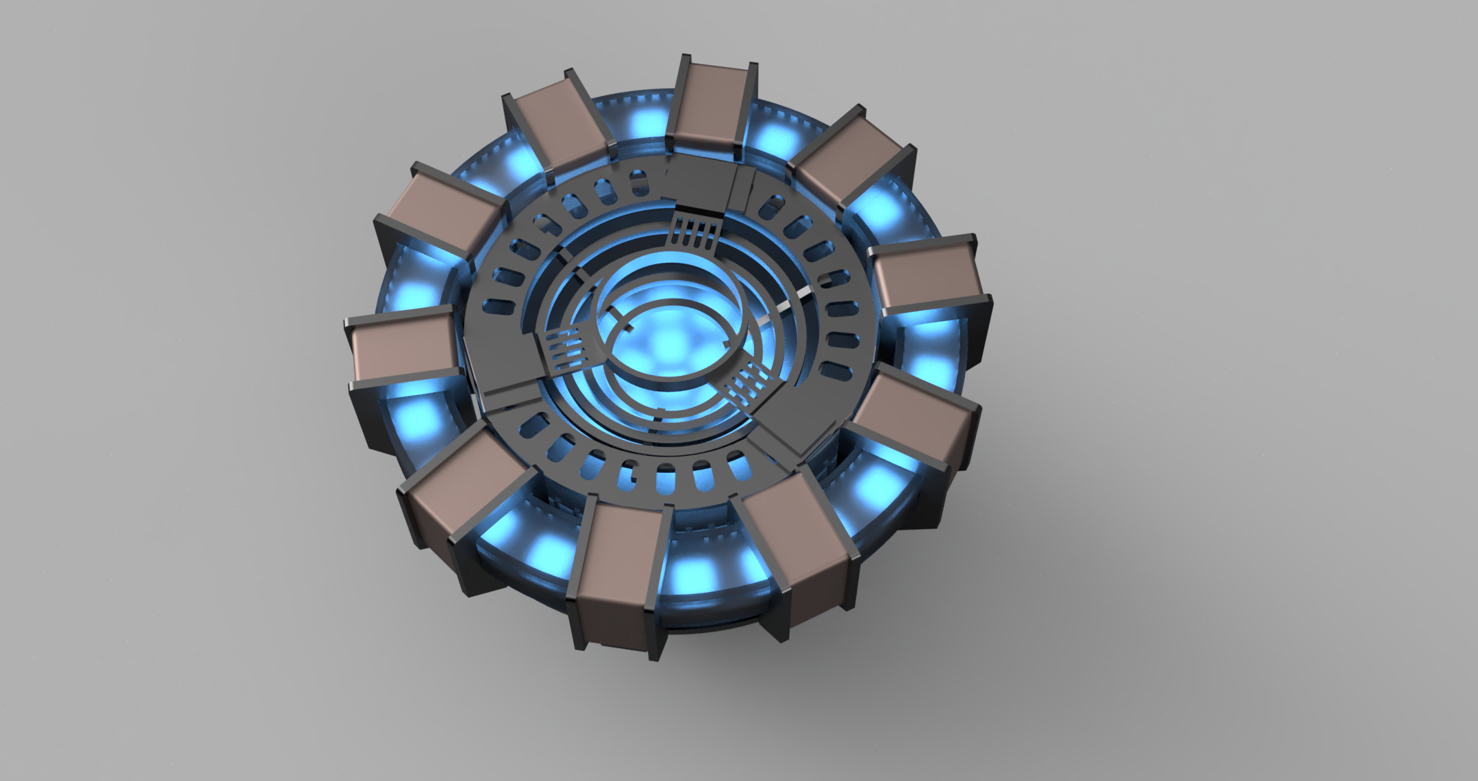 Custom ARC Reactor from Iron Man por LoaderB0T | Descargar modelo STL ...