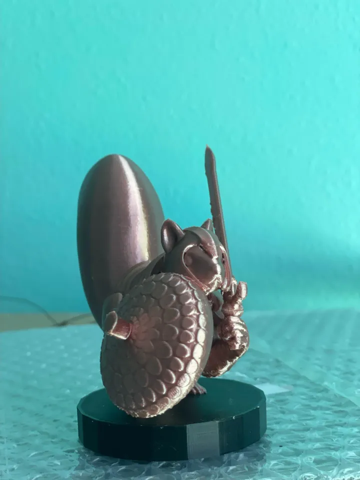 Squirrel Warrior (Squarrior) by The Milkman | Download free STL model ...