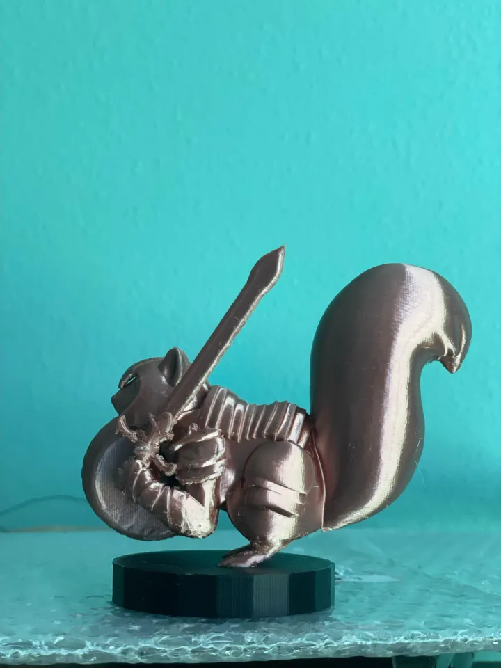 Squirrel Warrior (Squarrior) by The Milkman | Download free STL model ...
