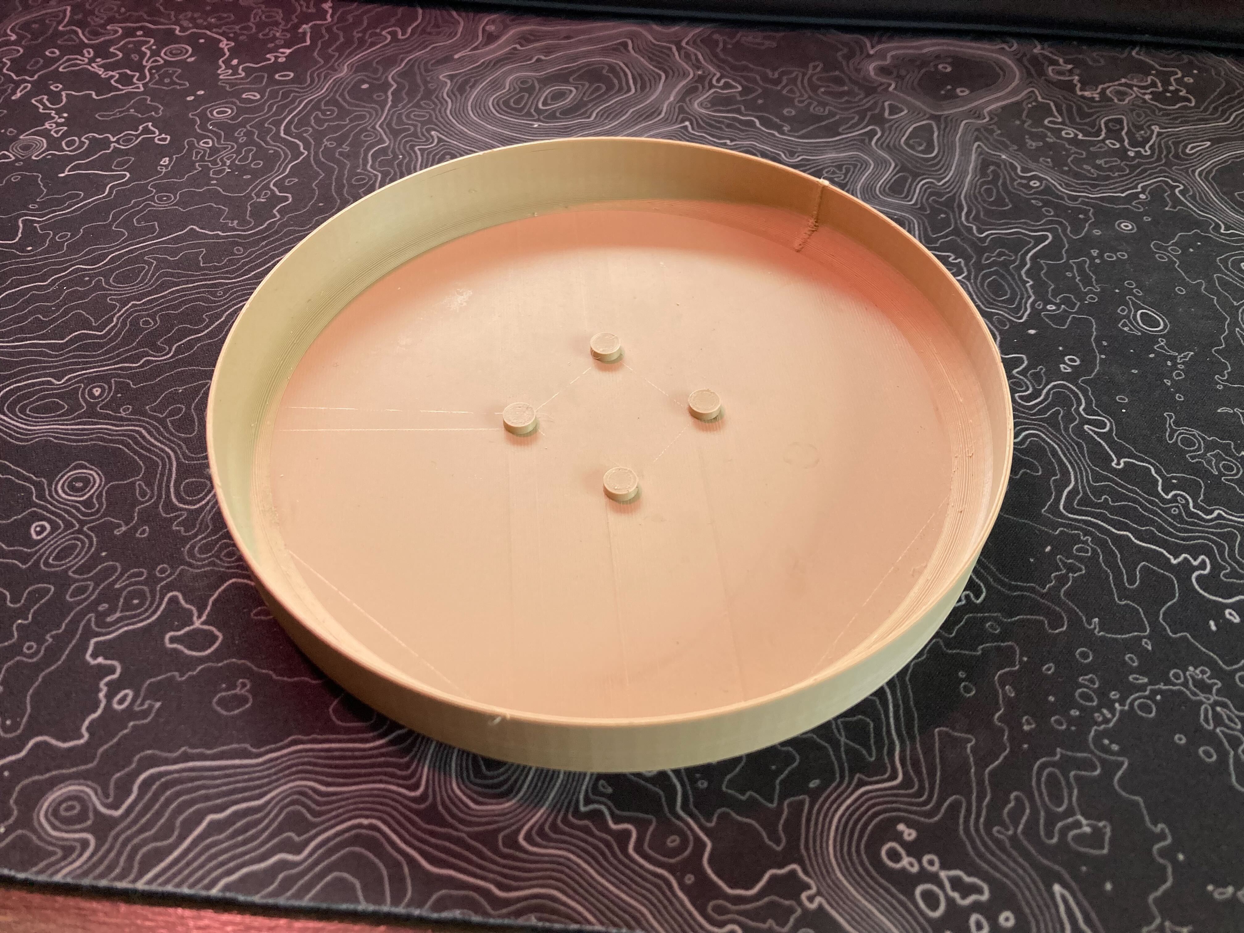 Quick Printing Plant Water Dish by c-blu | Download free STL model ...