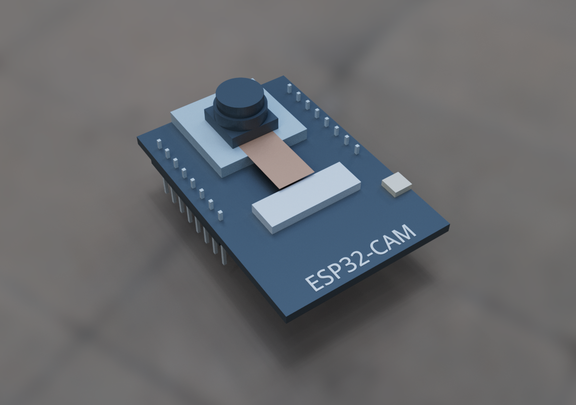 ESP32 Cam mockup / dummy by Maschinist RaumZeitPiraten | Download free ...