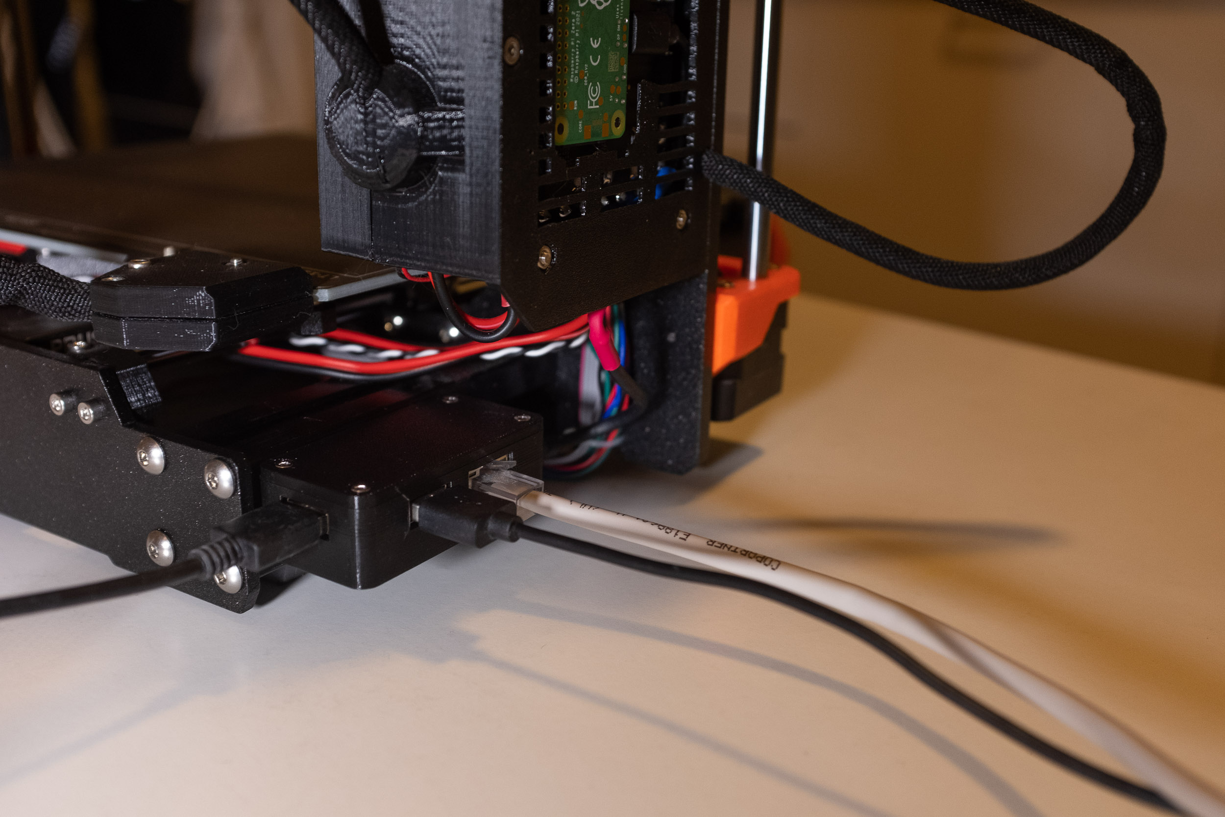 USB hub/Ethernet I/O box for Prusa MK3 w/ RPi Zero von jsolon ...