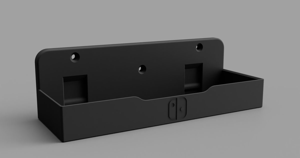 Nintendo Switch Wall Mount by Michael | Download free STL model ...