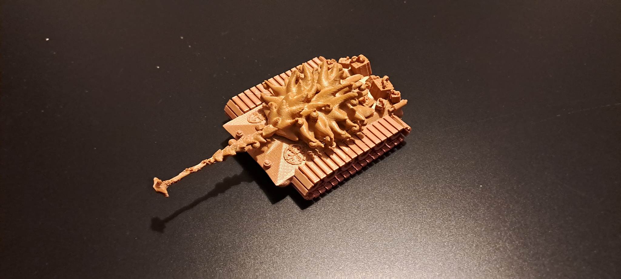 Christmas Tank by Haksodus | Download free STL model | Printables.com