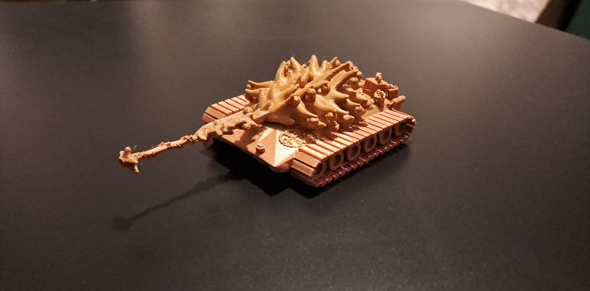 Christmas Tank by Haksodus | Download free STL model | Printables.com