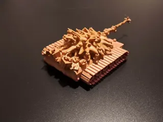 Christmas Tank by Haksodus | Download free STL model | Printables.com
