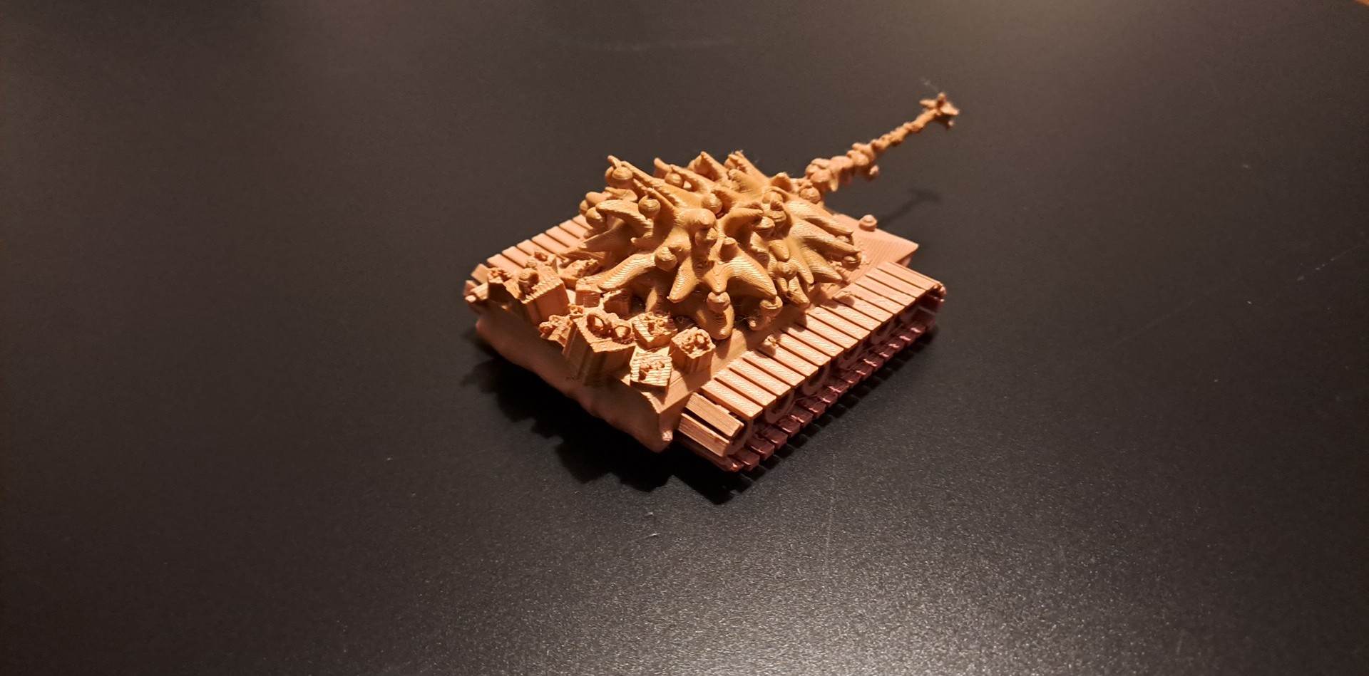 Christmas Tank by Haksodus | Download free STL model | Printables.com