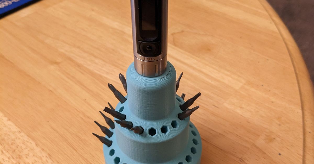 ES15 driver stand/storage by engineer errant | Download free STL model ...