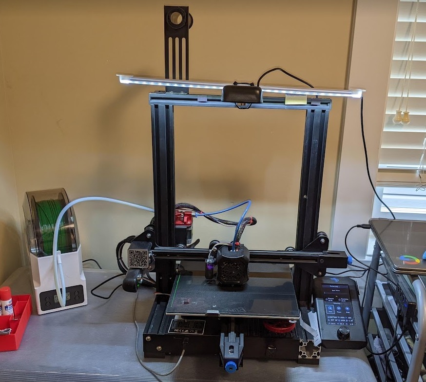 Filament Guide (Ender 3V2) por Feeble_Kaneeble | Descargar modelo STL ...