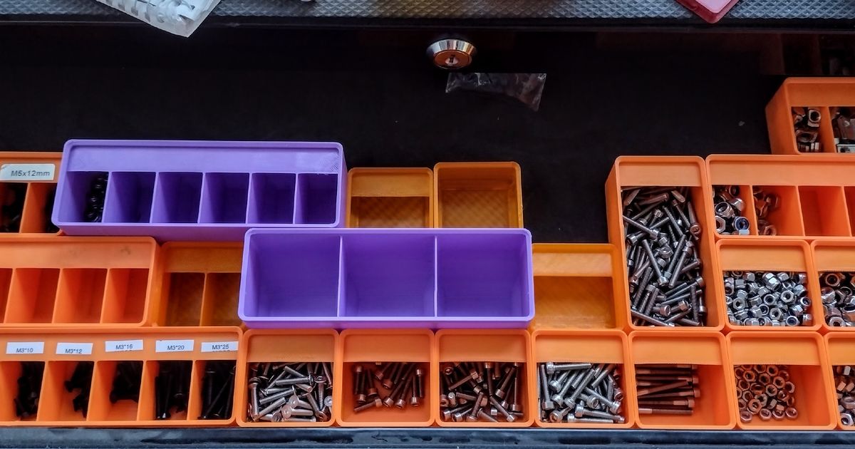 Gridfinity LITE Ultra Blocks & Template by Masibu | Download free STL ...