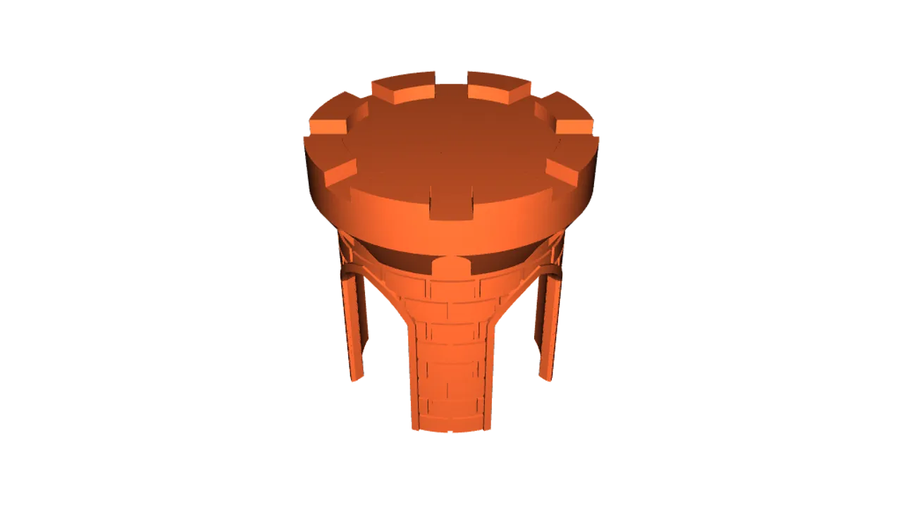 Cloudspire Spire Tower by GrandFather | Download free STL model ...