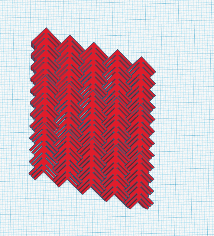 Herringbone Tessellation by Eric Chan | Download free STL model ...