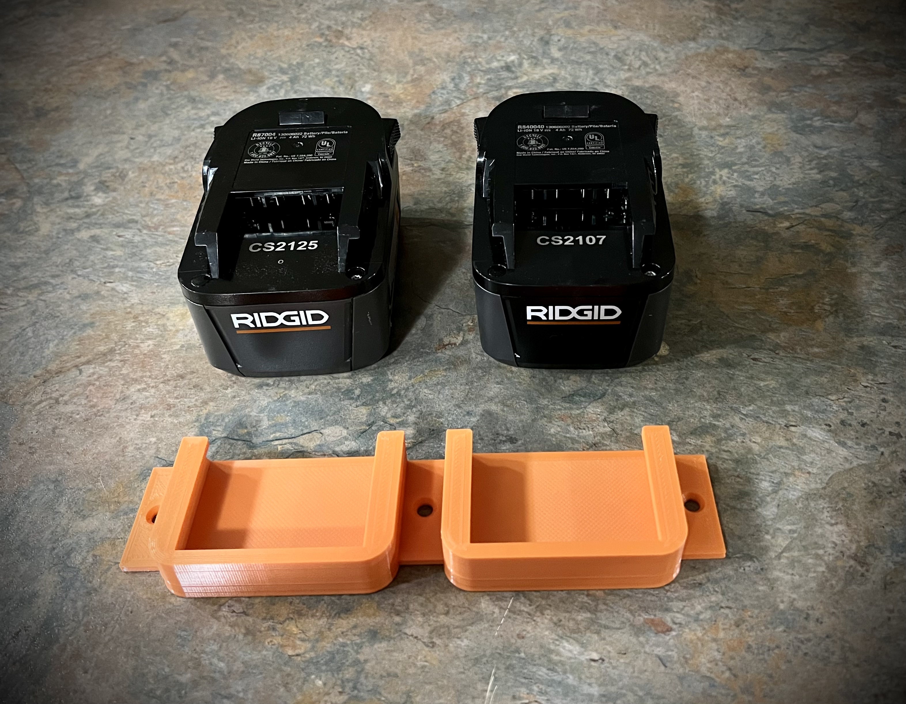 RIDGID Tools Double 18V Battery Holder by JA Prints and Crafts ...