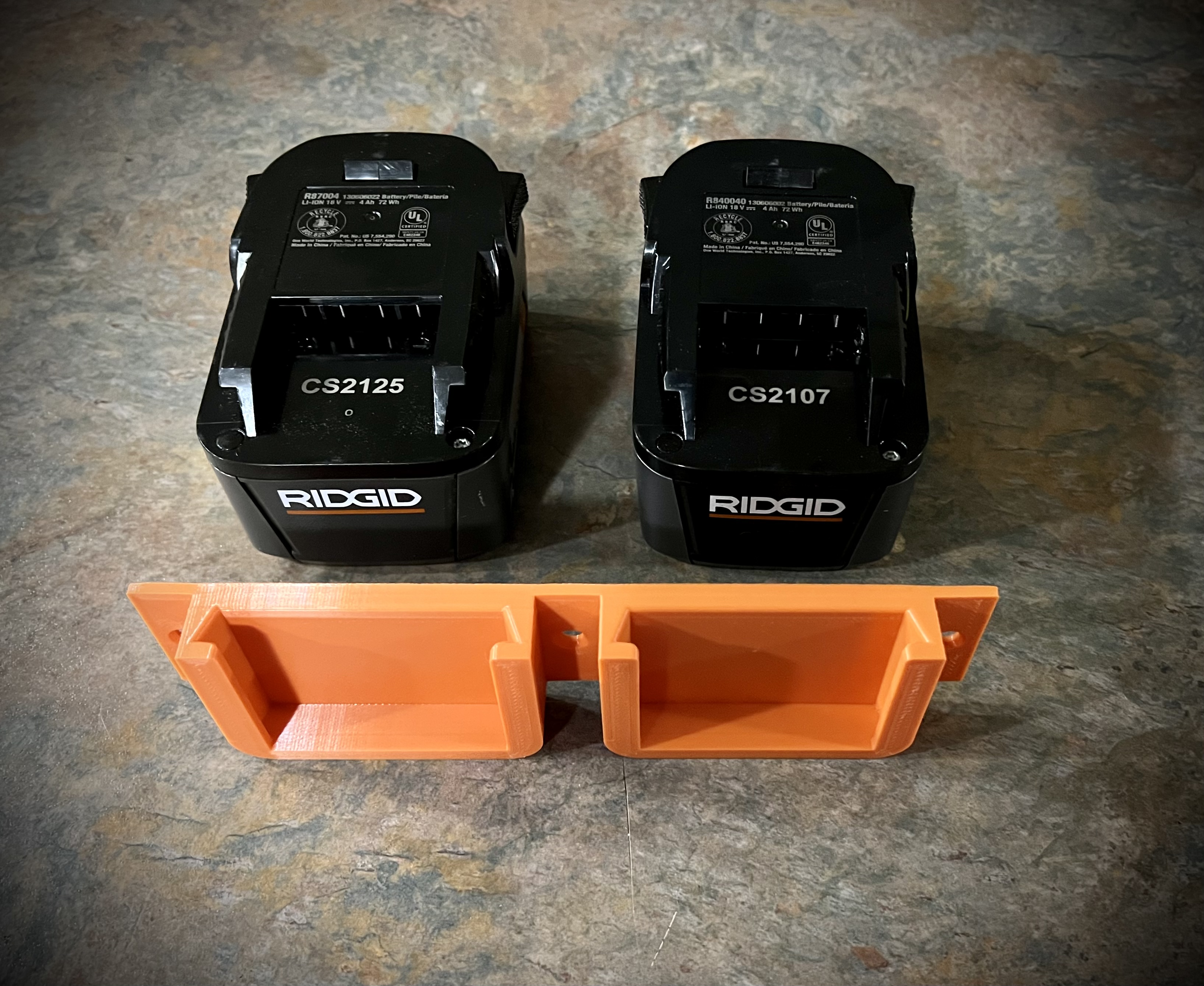 RIDGID Tools Double 18V Battery Holder by JA Prints and Crafts ...