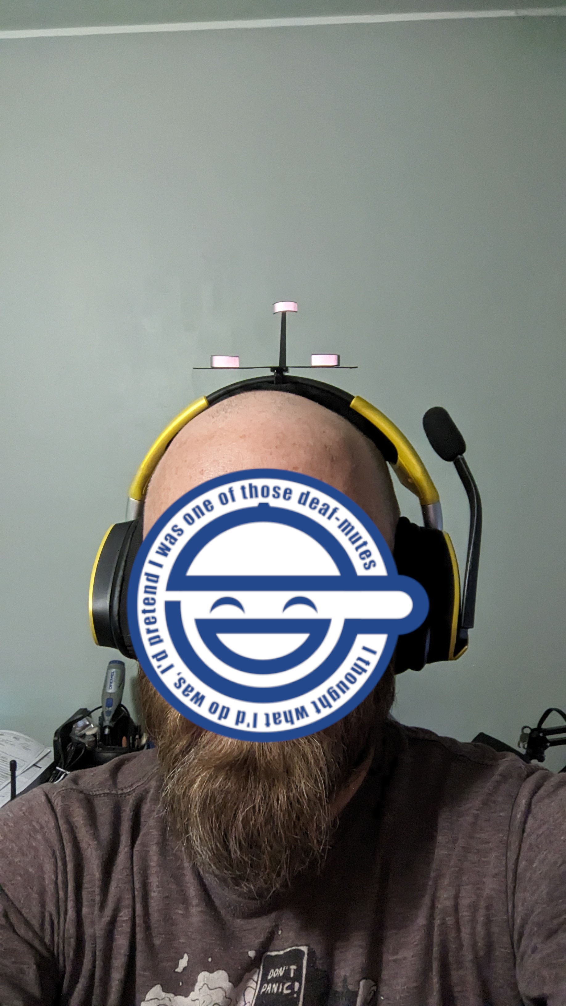 TrackIR mount for Corsair VOID headphones by Meznak | Download free STL ...