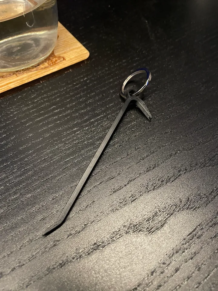 Eminence in Shadow crowbar keychain by The Osprey | Download free STL ...