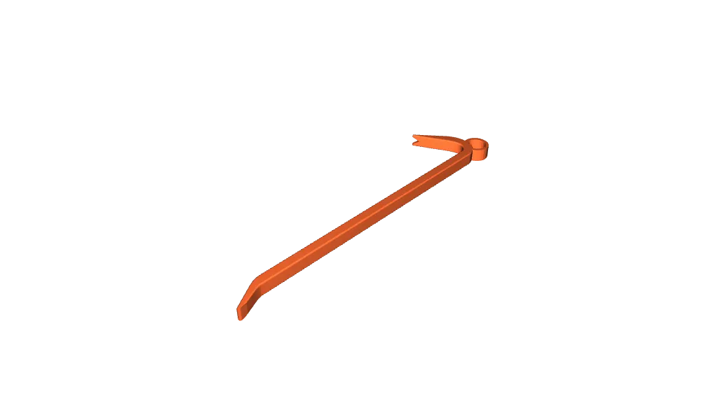 Eminence in Shadow crowbar keychain by The Osprey | Download free STL ...