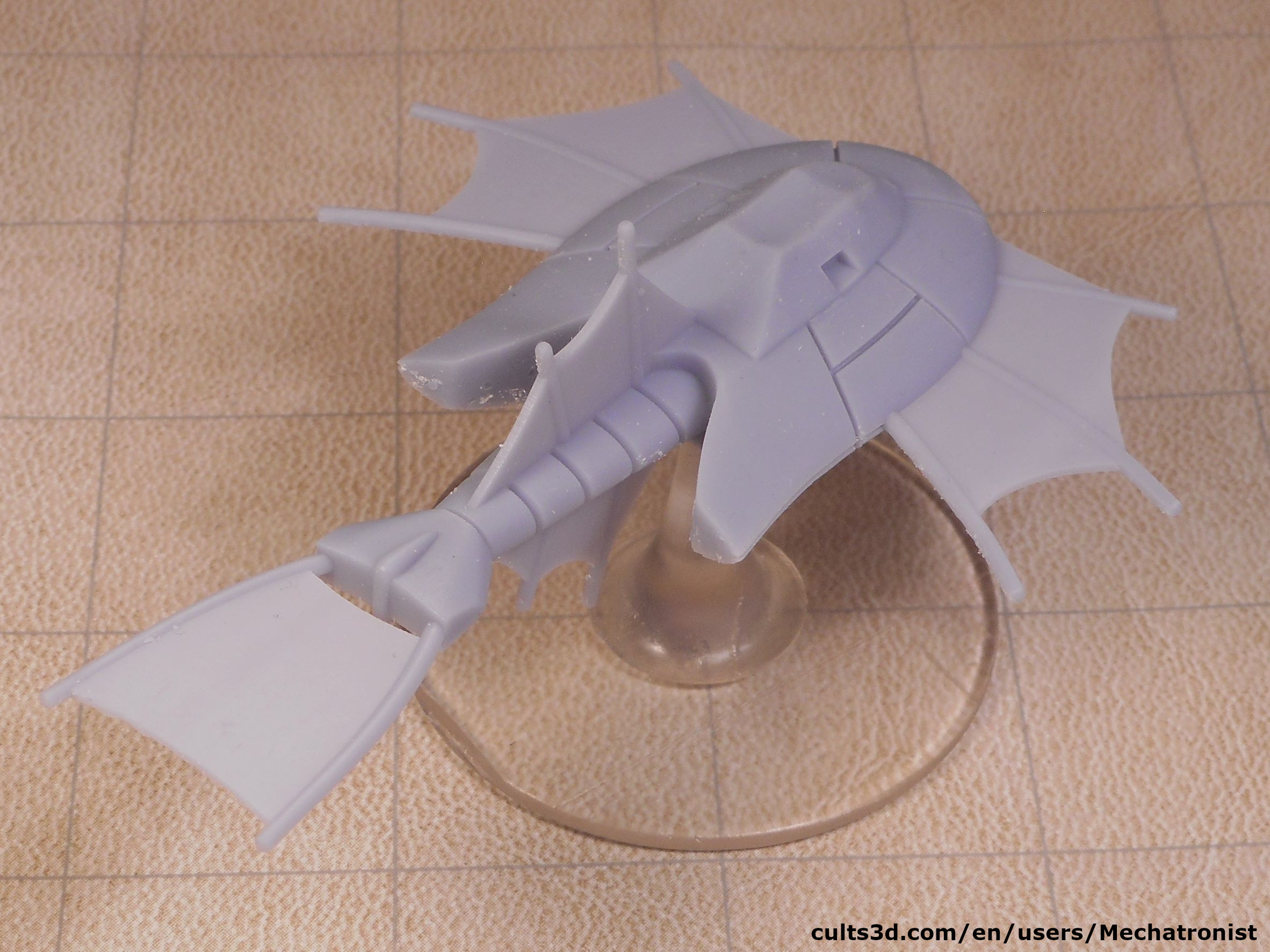 Triop Spelljammer Ship Miniature from dnd 2e by Mechatronist | Download ...