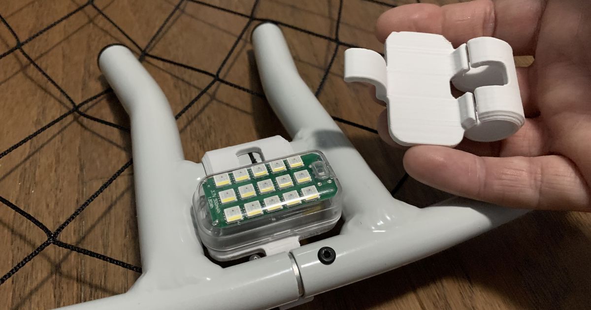 Fly Products Strobe Mount by guru_florida | Download free STL model ...