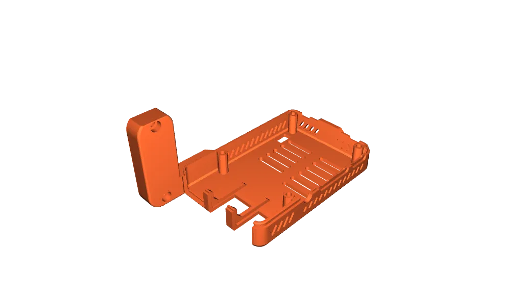 Raspberry Pi4 Mount for Prusa Mk2 by andy cooper | Download free STL model | Printables.com