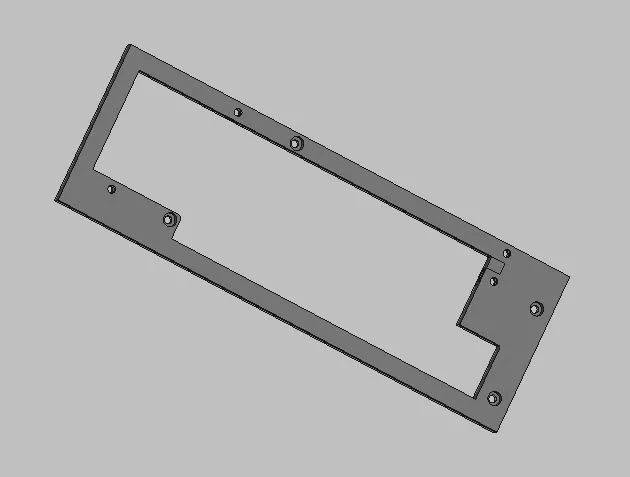 PrusaBox Enclosure - Adapter Plate to Center Modular Control Panel with ...
