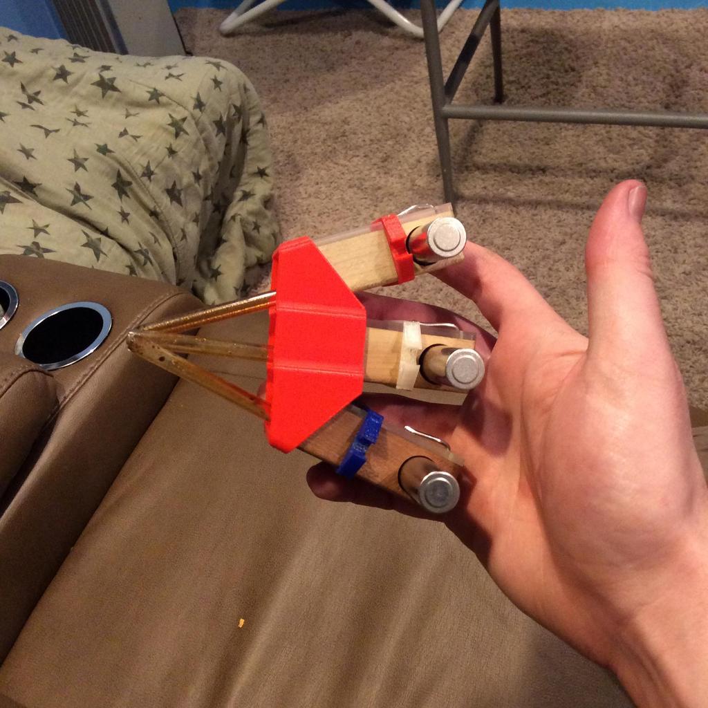 Triple MFLB Holder by Hootsumdaddy | Download free STL model ...