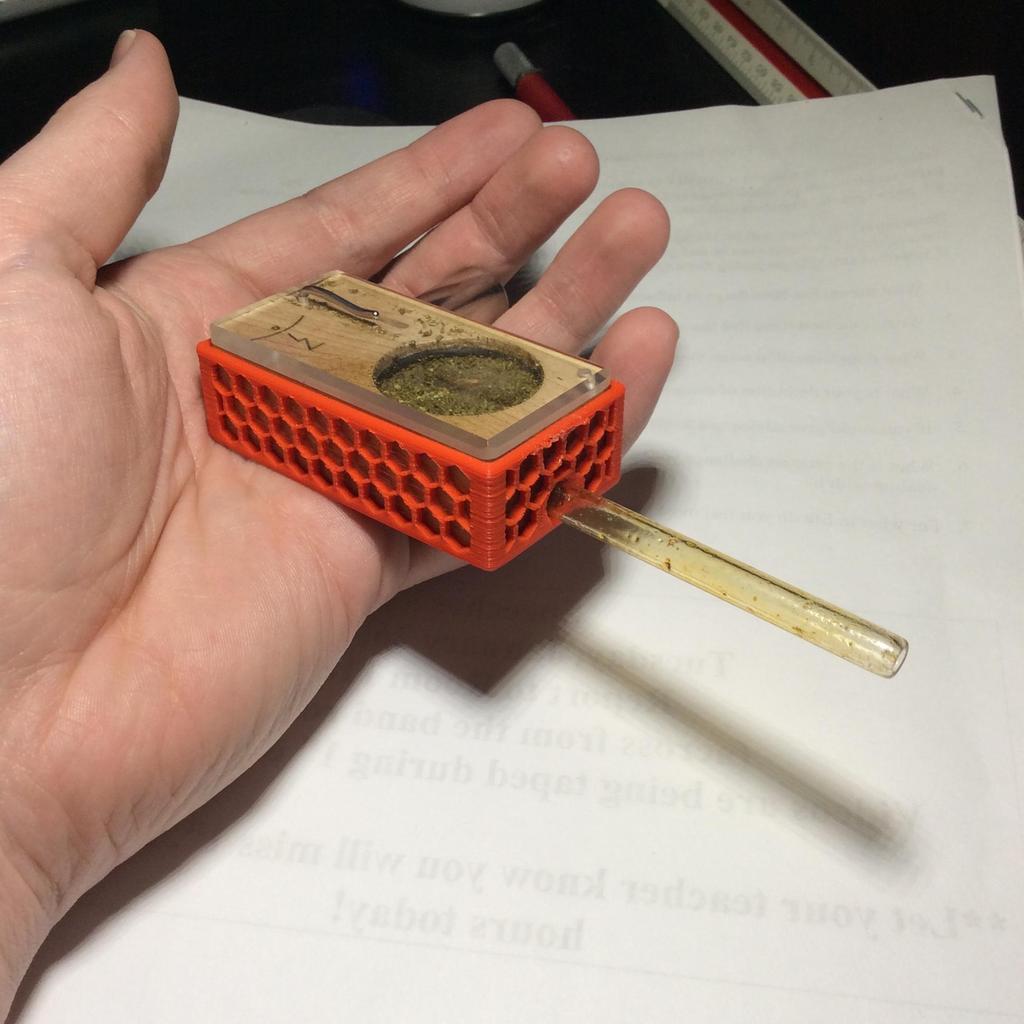 Honeycomb MFLB Case by Hootsumdaddy | Download free STL model ...