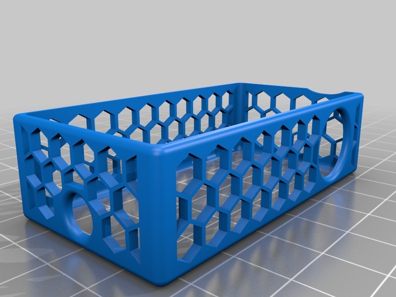 Honeycomb MFLB Case by Hootsumdaddy | Download free STL model ...